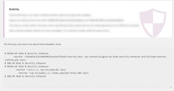 Setup WP Hide on Plesk with Nginx